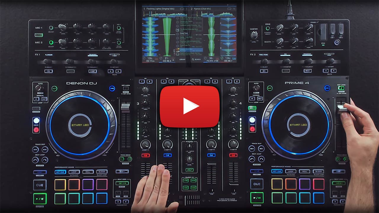Denon DJ Prime | Standalone Controller | DJ Performance